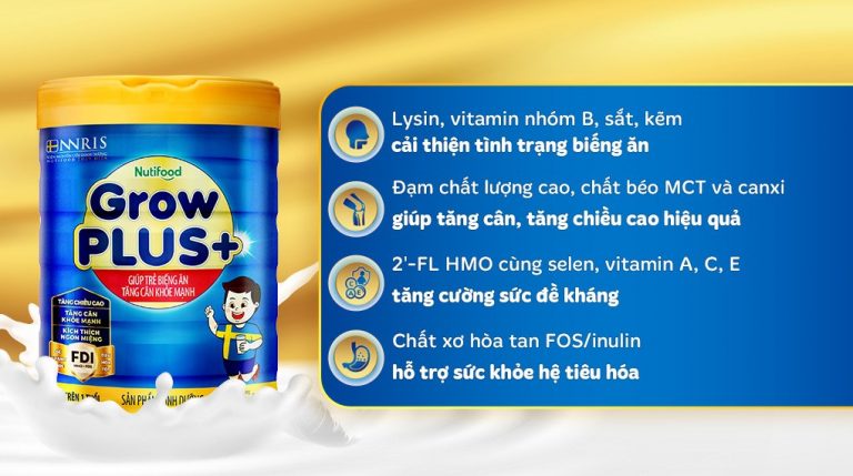 Sữa Grow Plus xanh có bị táo bón không? Có tốt không? – Chăm sóc trẻ em